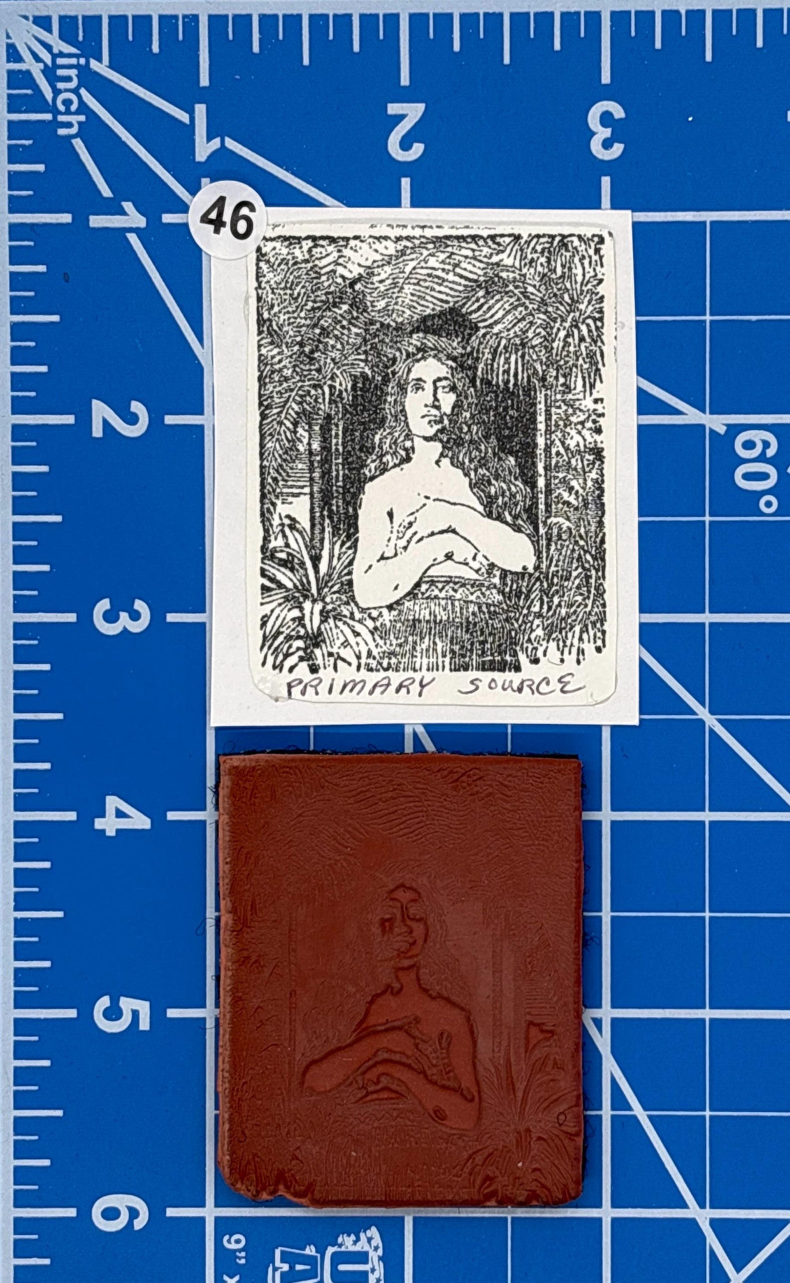 Unmounted Hawaiian Polynesian Aloha Rubber Stamps Rare Vintage Hook and ...