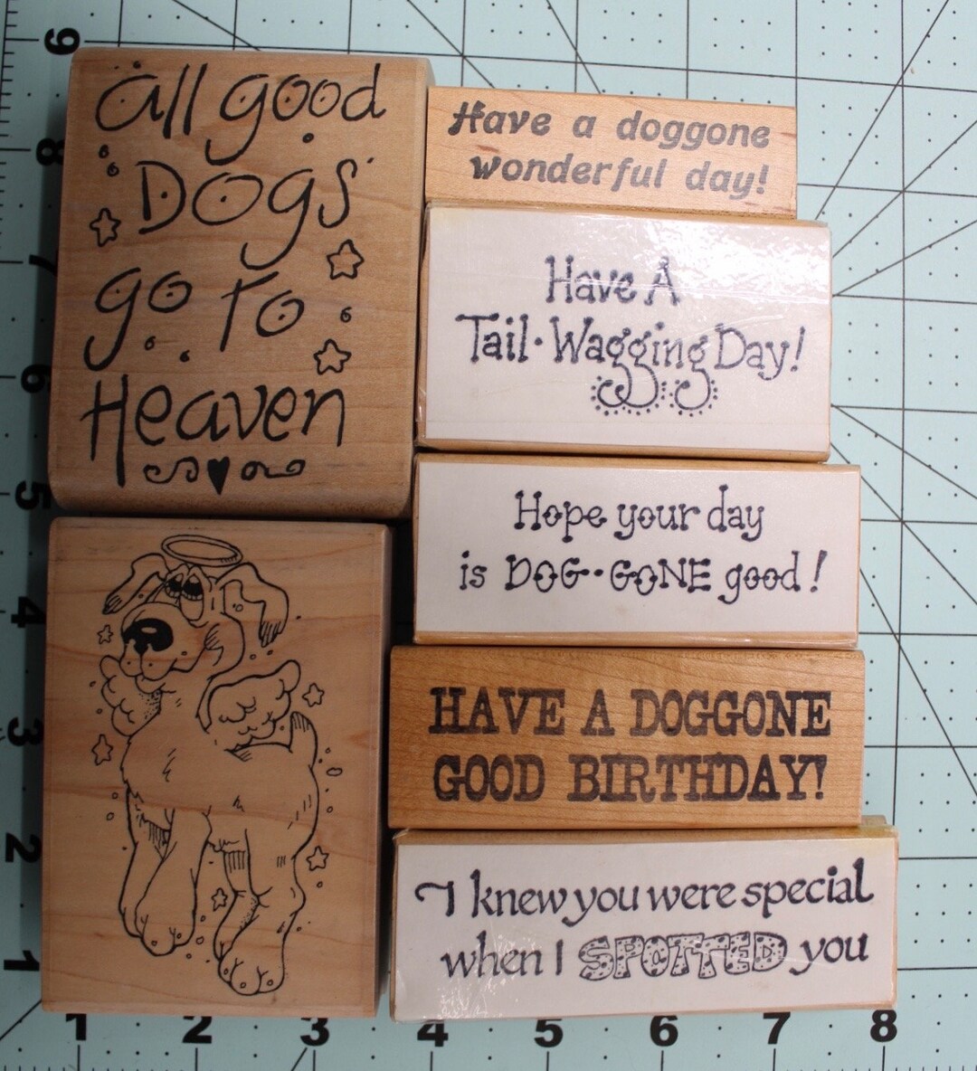 DOGS Rubber Stamps - Etsy