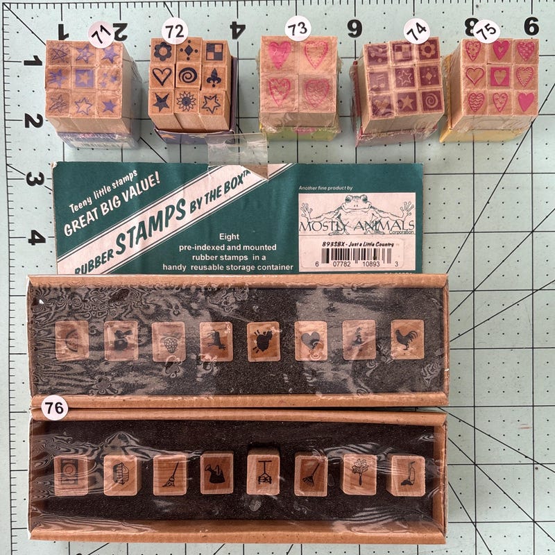 Rubber Stamp Storage - Etsy