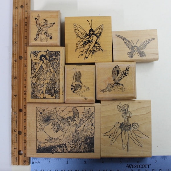 Fairy Stamps - Etsy