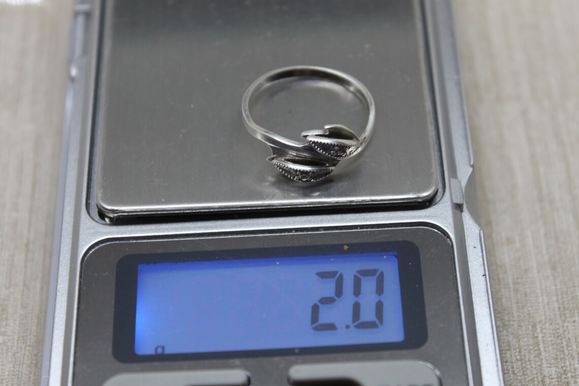 Vintage Sterling Silver Ring Soviet Ring USSR 925 - Etsy