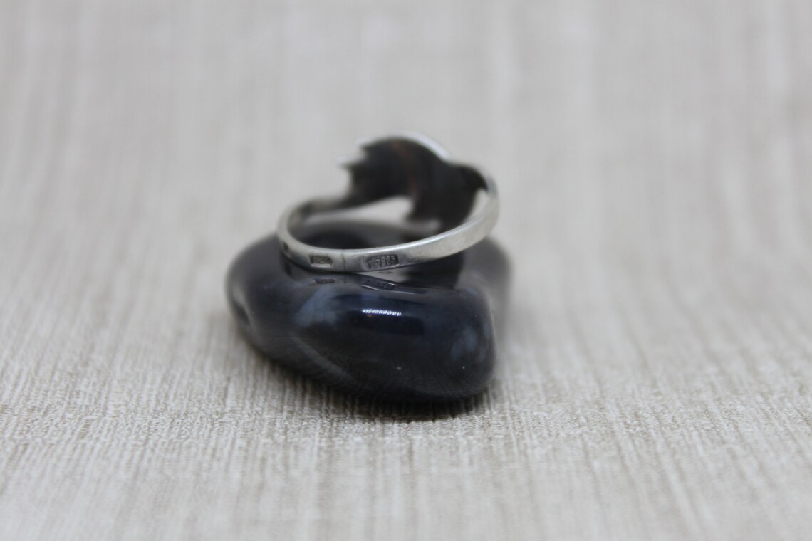 Vintage Sterling Silver Ring Soviet Ring USSR 925 - Etsy