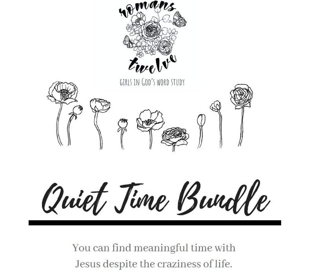 The Perfect Quiet Time Bundle Bible Study Bundle for Busy Women - Etsy