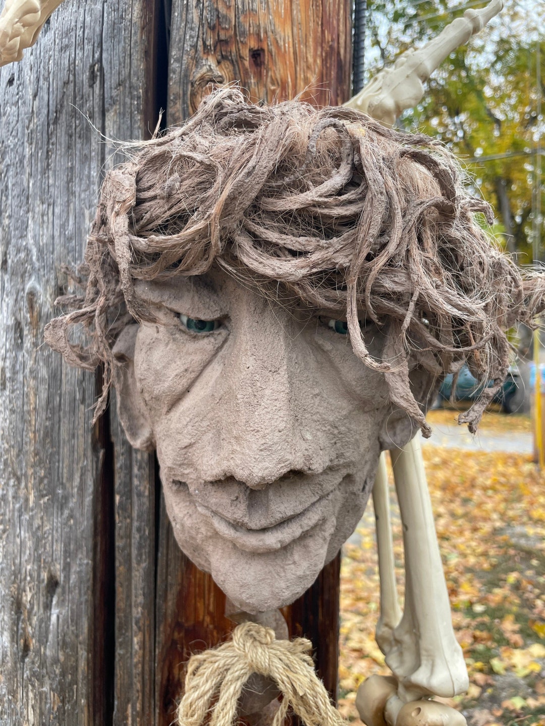 Concrete Sculpture | Garden Face | Cement Face | Hand Sculpted ...