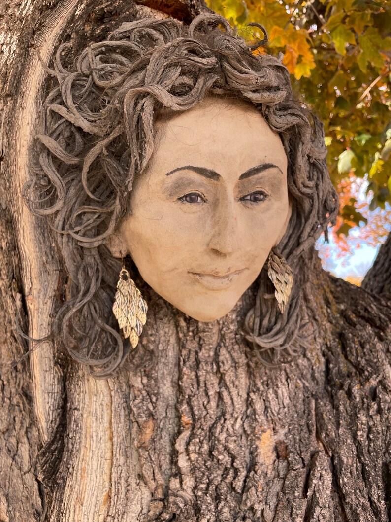 Female Concrete Sculpture | Wall Sculpture | Indoor Outdoor Decor ...