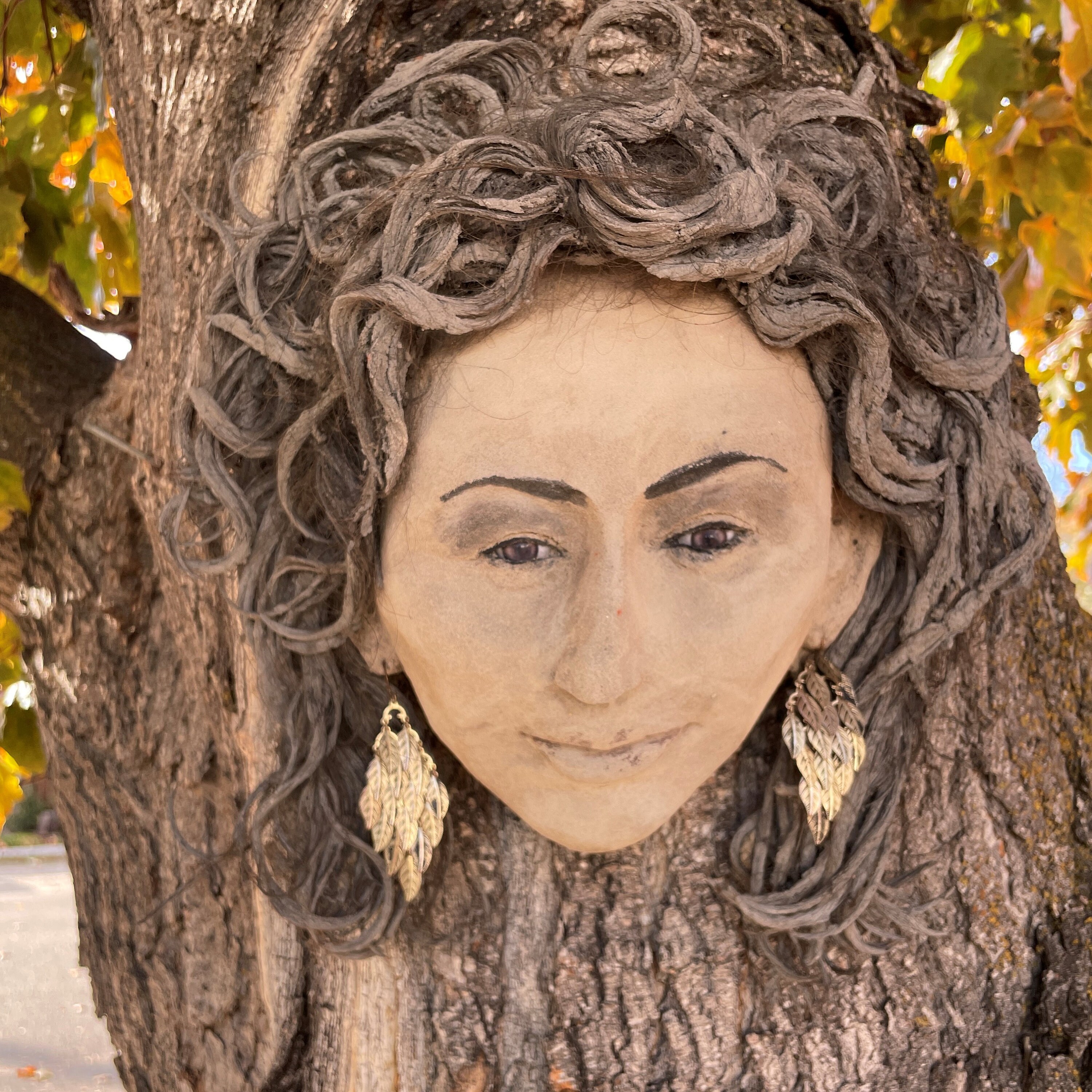 Female Concrete Sculpture | Wall Sculpture | Indoor Outdoor Decor ...
