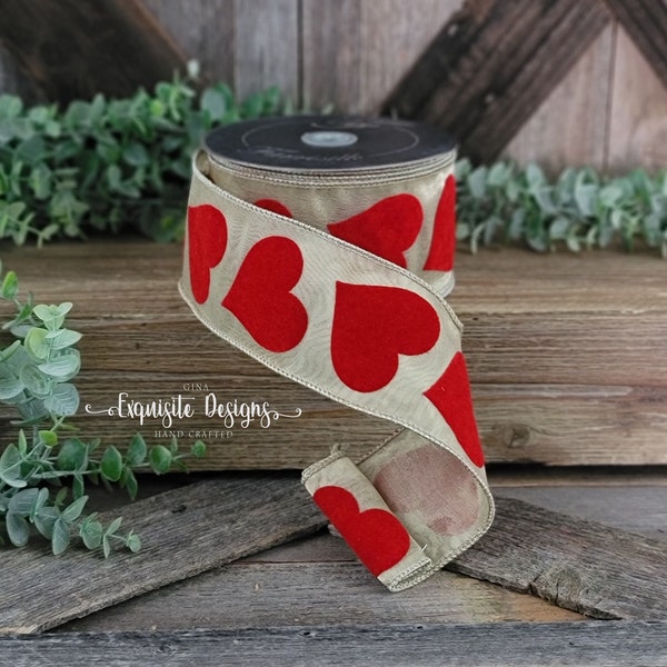 Valentine Ribbon - Etsy