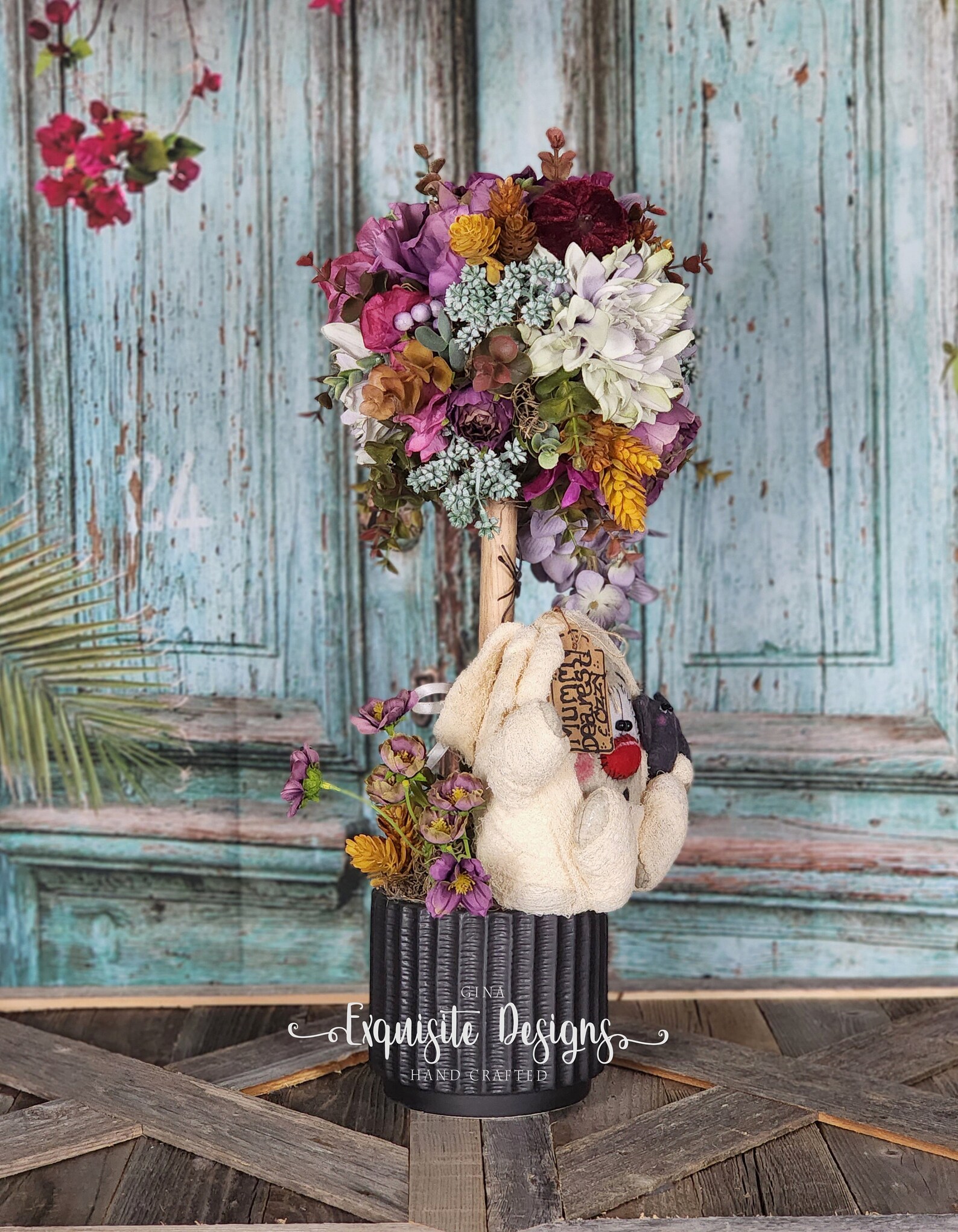 Halloween Topiary Halloween Décor Halloween Table Top - Etsy