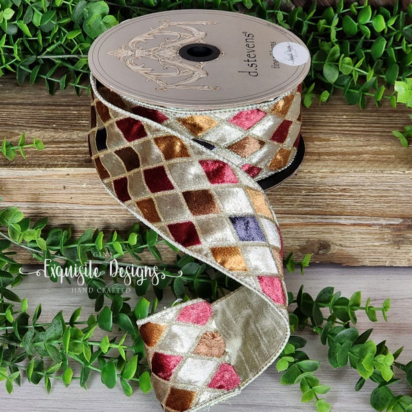 Harlequin Ribbon - Etsy