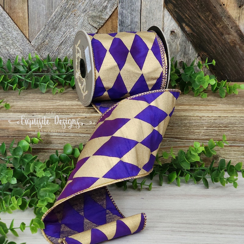 Harlequin Ribbon - Etsy