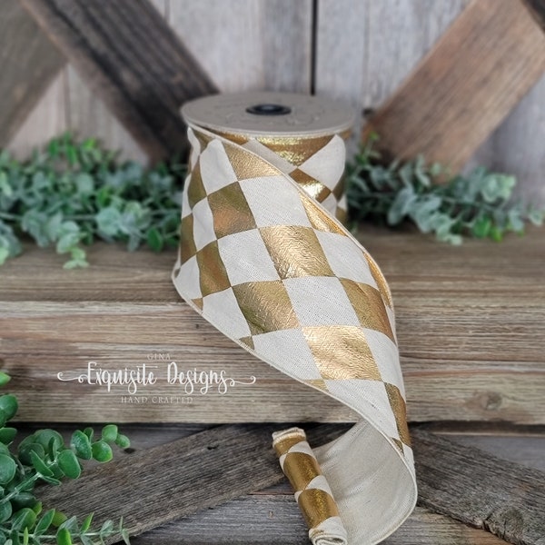 Harlequin Ribbon - Etsy