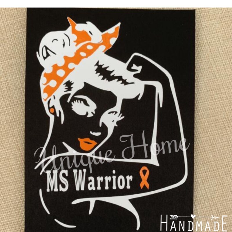Fight Ms Decal - Etsy
