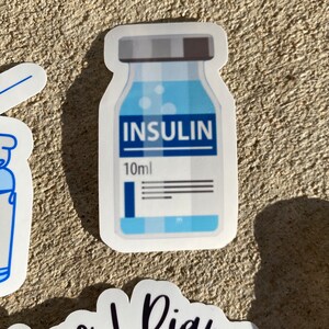 Type 1 Diabetes Awareness Month Sticker Pack| 6 Piece Sticker Pack ...