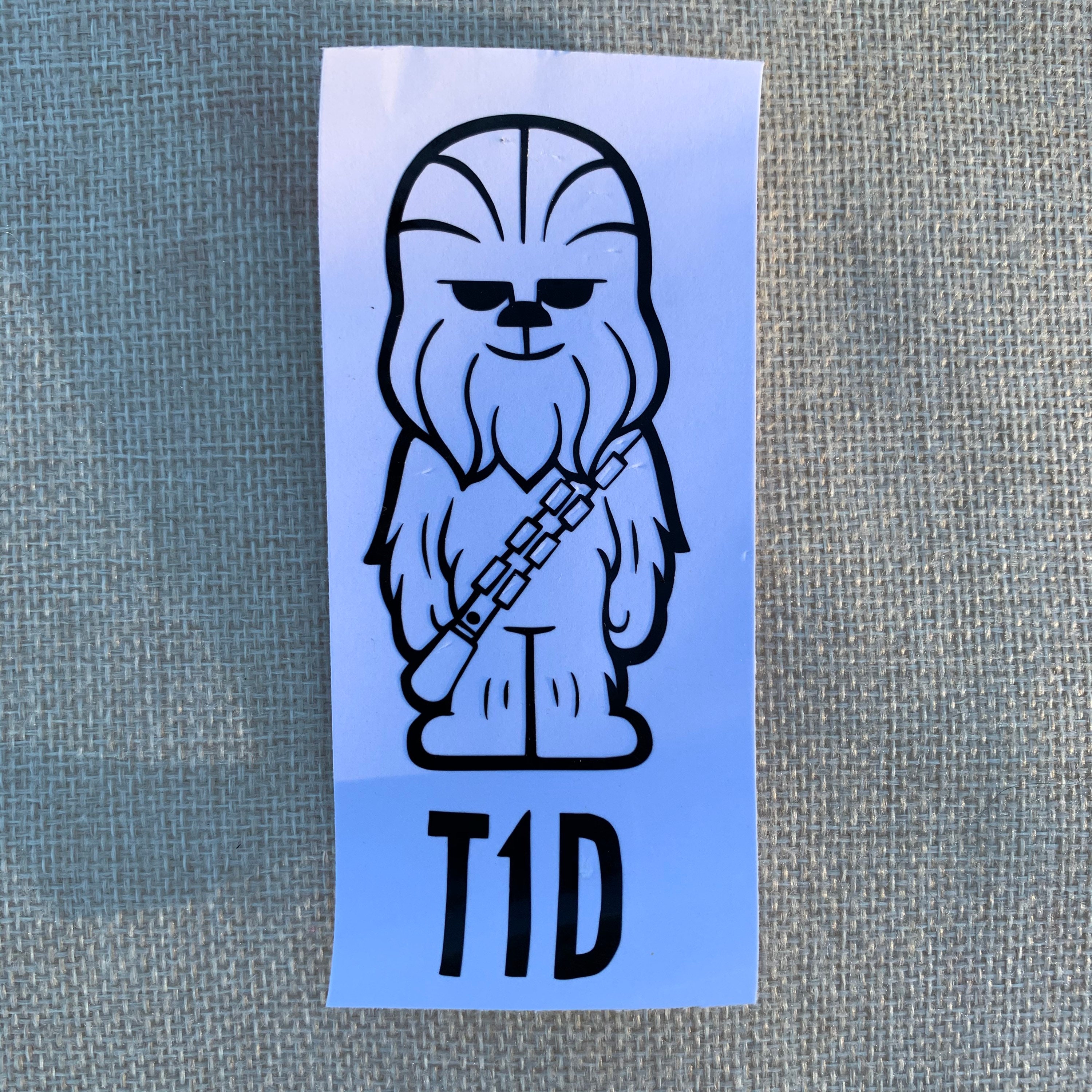 T1D Bear Vinyl Decal Outer Space Type 1 Diabetic Vinyl Decal - Etsy UK