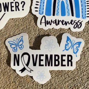 Type 1 Diabetes Awareness Month Sticker Pack| 6 Piece Sticker Pack ...