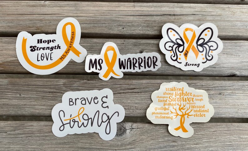 Multiple Sclerosis Sticker Pack MS Awareness Sticker Pack - Etsy