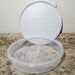 TUPPERWARE Freezersmart Round Container Pie Keeper White - Etsy