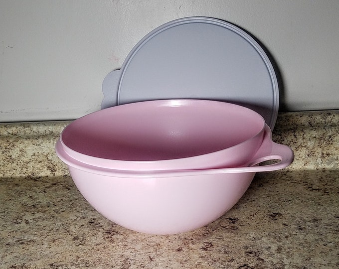 Tupperware Thatsa Bowl Jr 12 Cup Mixing Container Pink 2677 New - Etsy