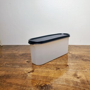 Tupperware Black Top Super Oval Modular 1.8 Litres Oval Storage ...
