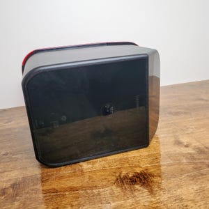 Tupperware Modular Mates Potato Onion Bin Smart Keeper Black & Red Lid ...