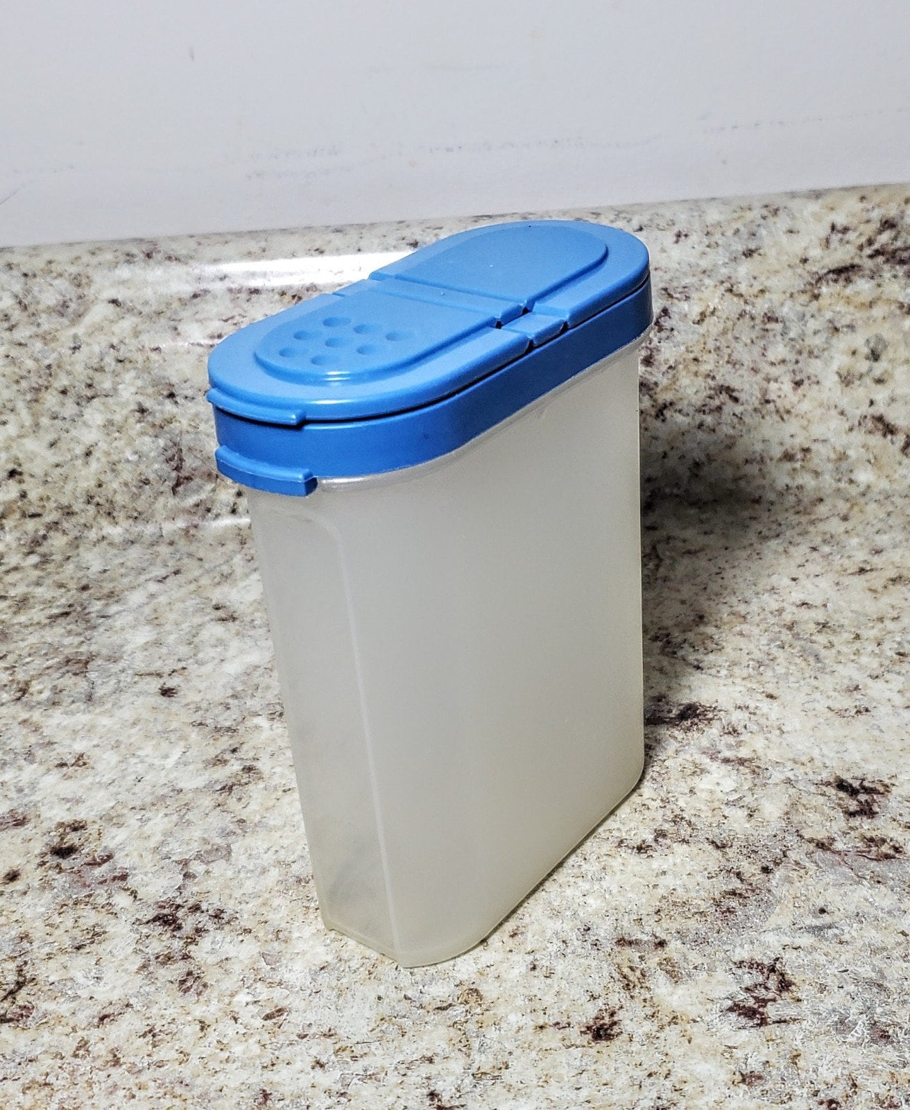 Vintage BLUE TUPPERWARE Modular Mate LARGE Spice Shaker Container 1846 ...