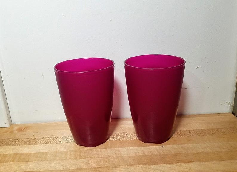 Tupperware 18oz Open House Picnic Cups Purple Tumblers 4793 | Etsy