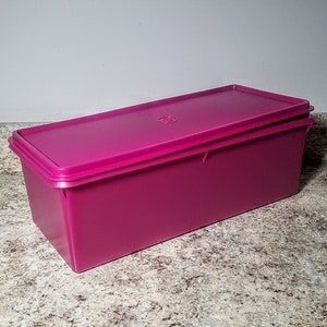 New Tupperware Jumbo Bread Server Keeper Storage Container - Etsy