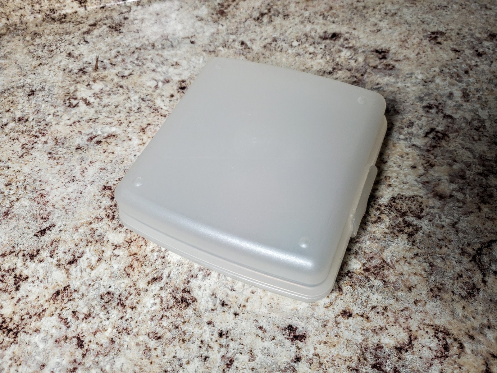 Tupperware Square Barbie Sandwich Bagel Fruit Keeper Container - Etsy