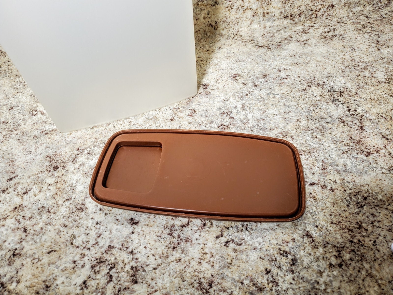 Vintage Tupperware XL Cereal Keeper Container Brown Flip-top - Etsy