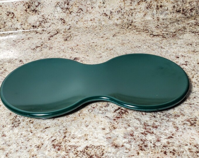 Tupperware Footed Double Spoon Rest 9" Hunter Green 2763A Vintage - Etsy
