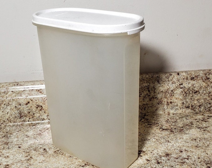 Tupperware Modular Mates Oval 4 Storage Container 1614 With White Lid 9 ...