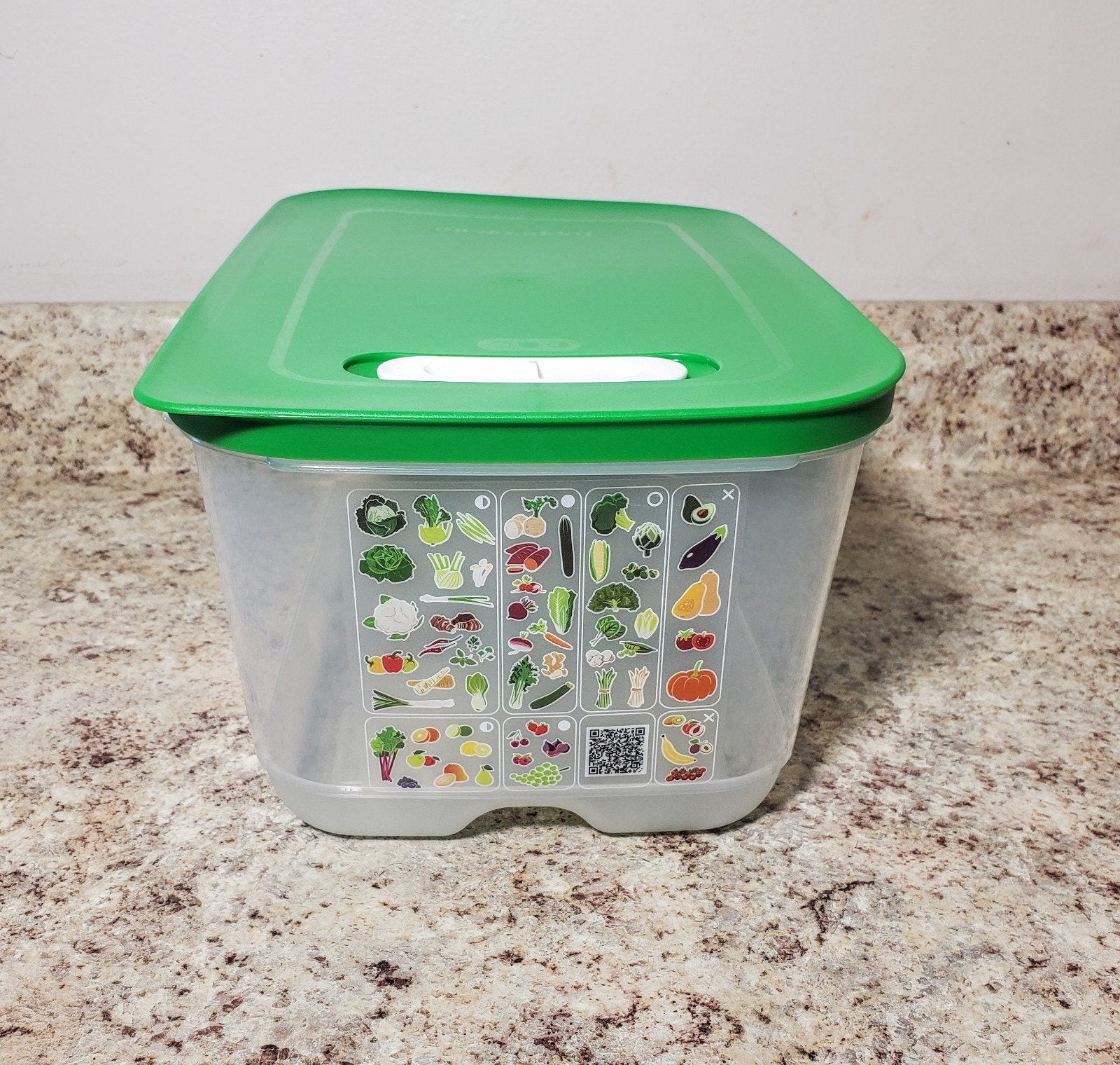 Tupperware Fridgesmart 1 Gallon Fruit Vegetable Storage Crisp-it ...