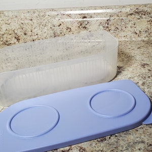 Tupperware Fresh N Cool Refrigerator Container Blueberry Mist 5746 - Etsy