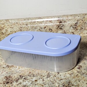 Tupperware Fresh N Cool Refrigerator Container Blueberry Mist 5746 - Etsy
