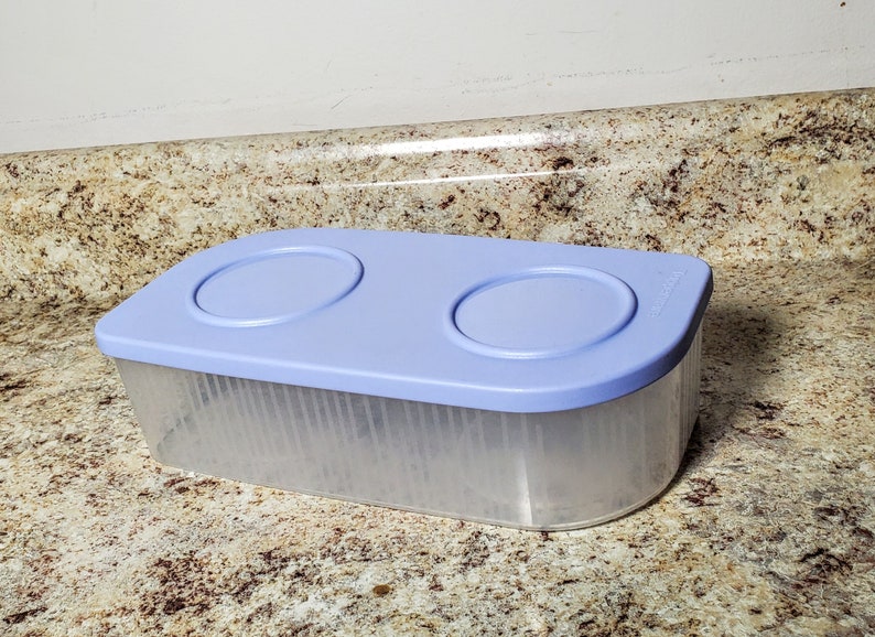 Tupperware Fresh N Cool Refrigerator Container Blueberry Mist 5746 - Etsy