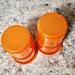 NEW Tupperware Tabletop Tumblers 12 Oz 350ml Cups Set of 2 Orange 2412 ...