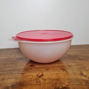 Tupperware 32 Cup Wonderlier Large Sheer Thatsa Bowl With Seal 2539 New ...