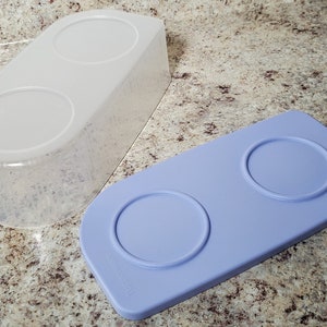 Tupperware Fresh N Cool Refrigerator Container Blueberry Mist 5746 - Etsy