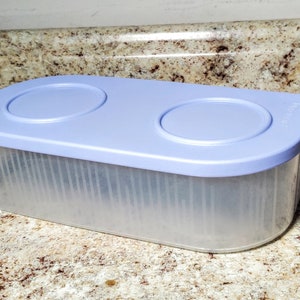 Tupperware Fresh N Cool Refrigerator Container Blueberry Mist 5746 - Etsy
