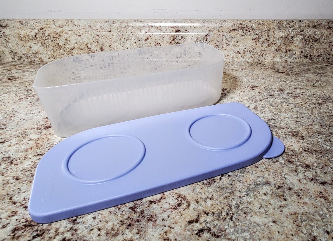 Tupperware Fresh N Cool Refrigerator Container Blueberry Mist - Etsy