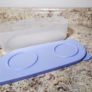Tupperware Fresh N Cool Refrigerator Container Blueberry Mist 5746 - Etsy