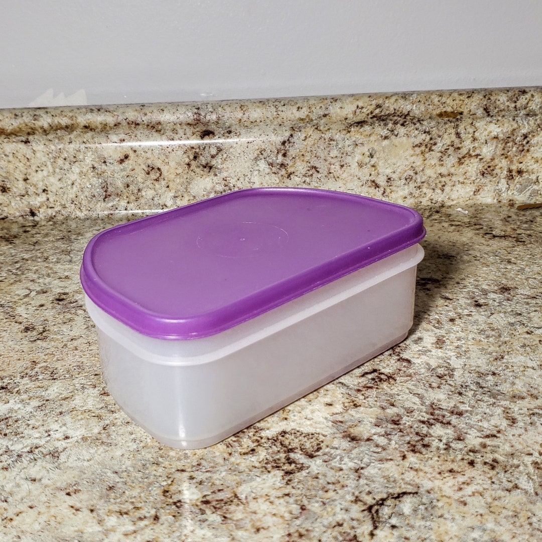 Tupperware Fridge Half Lunch Stackables Containers Clear Raspberry ...