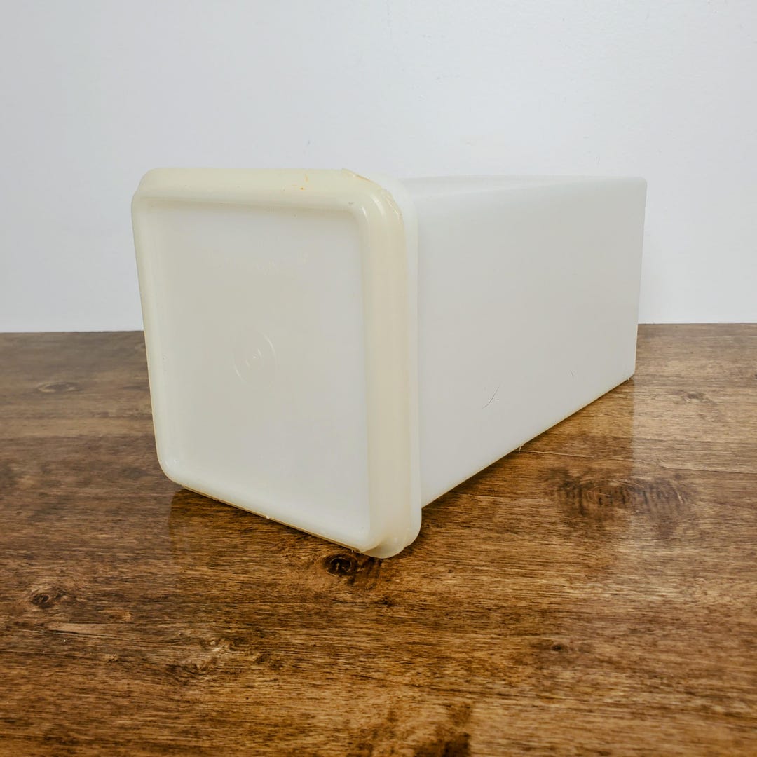 Vintage Tupperware Cracker Keeper #1314 Sheer Container W/ Lid #1315 ...