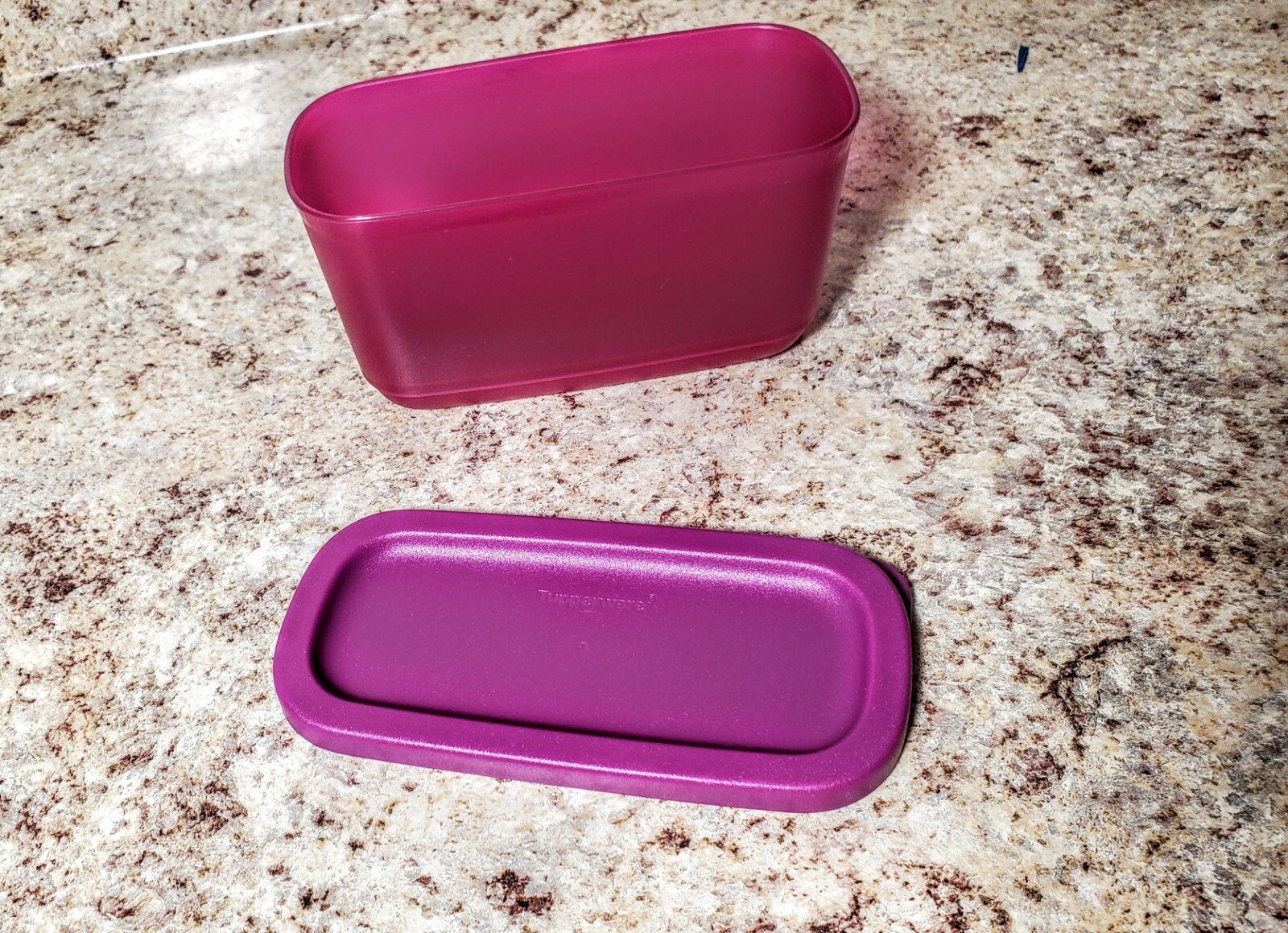 Tupperware Basic Bright Mini Rectangle Snack Container 8162 - Etsy