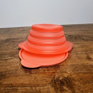 TUPPERWARE Flat Out 3 Cup 700 ML Collapsible Bowl #5452 With Seal ...