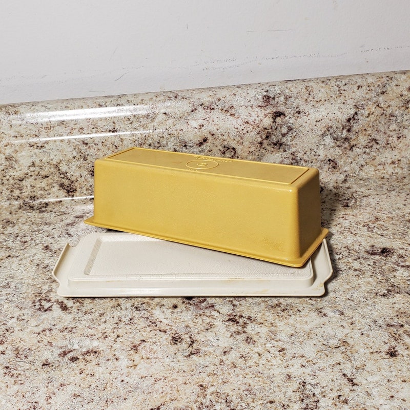 Vintage Tupperware Butter Dish - Etsy