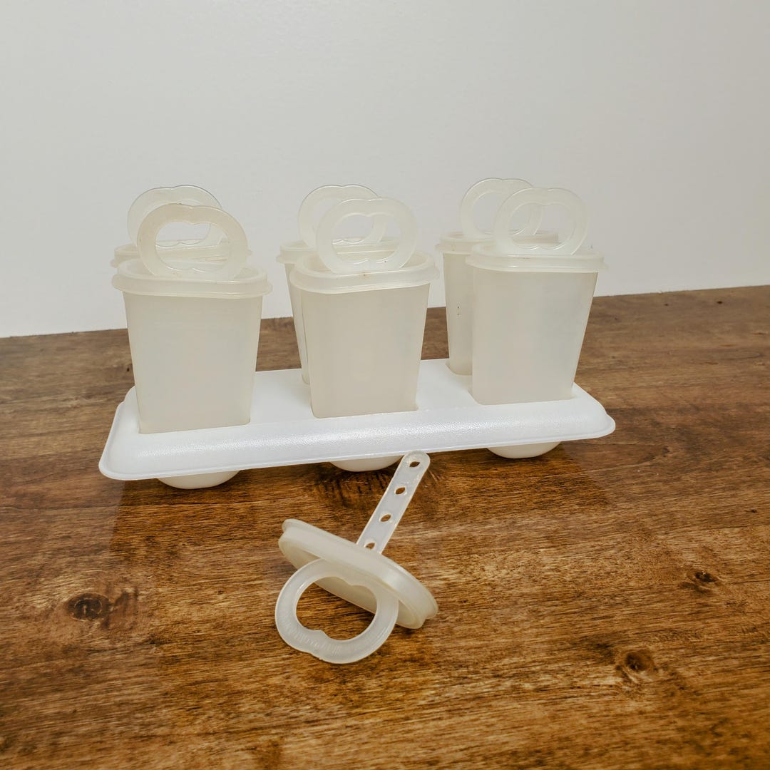 Tupperware Vintage Popsicle Maker Mold Complete 6 for Summer Ices - Etsy