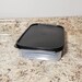 Tupperware Modular Mates Rectangle 1 Sheer Black Seal NEW 8.5 Cup 1608 ...