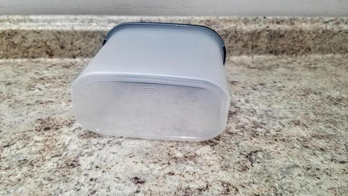 Tupperware Modular Mates Oval 3 Black Seal New 1613 7.25 Cup | Etsy