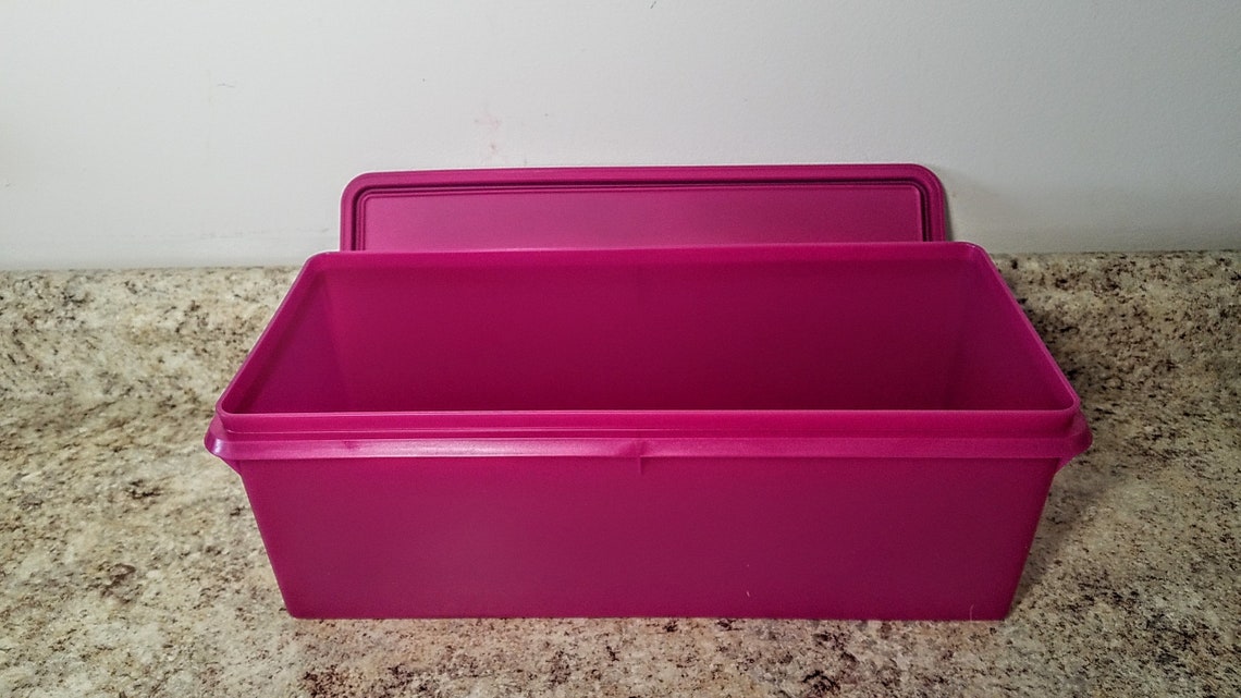 New Tupperware Jumbo Bread Server Keeper Storage Container - Etsy